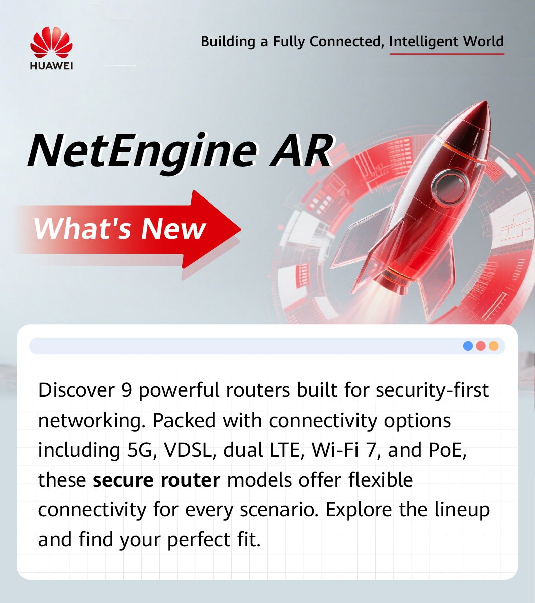 NetEngine AR Launch _ Meet the Unbreakable Huawei 5G Secure Router - Huawei